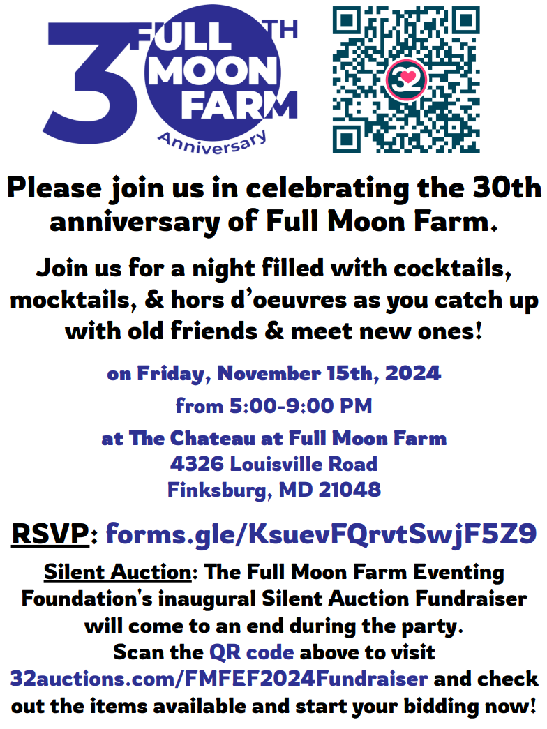 Full Moon Farm's 30th Anniversary Party – Full Moon Farm